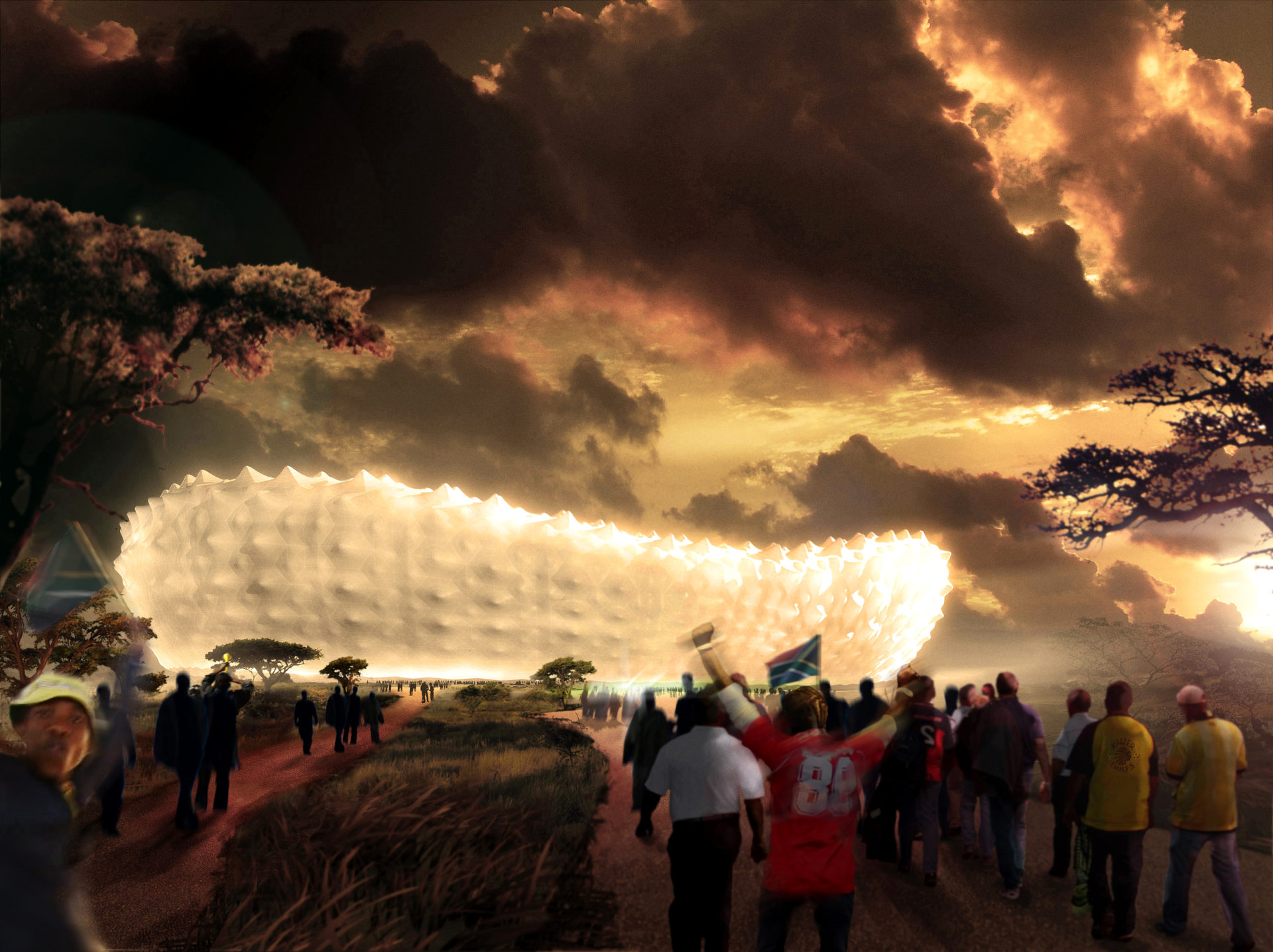 Iconic Stadium, Durban, Südafrika – Hupe Flatau Partner